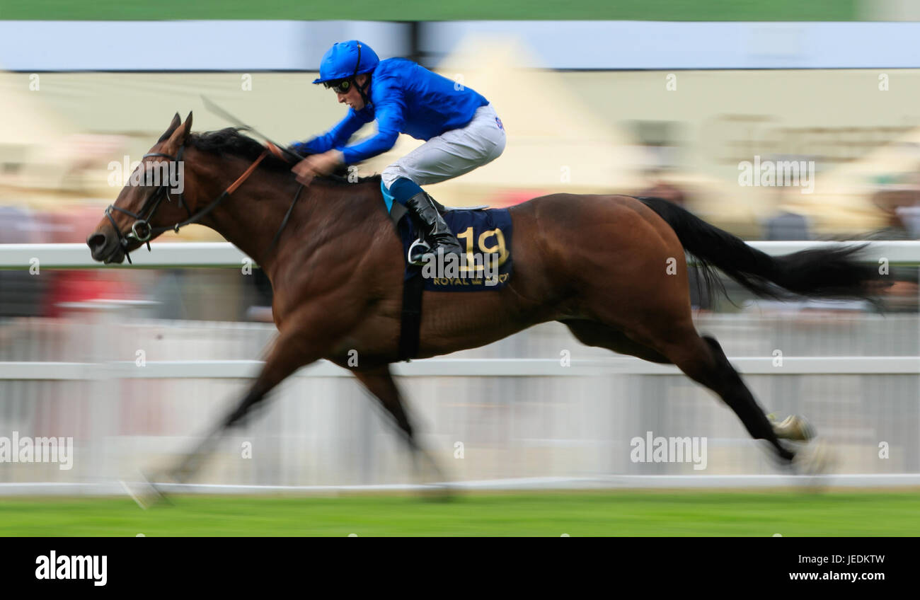 Rare Rhythm ridden by Jockey William Buick wins The Duek of Edinburgh ...