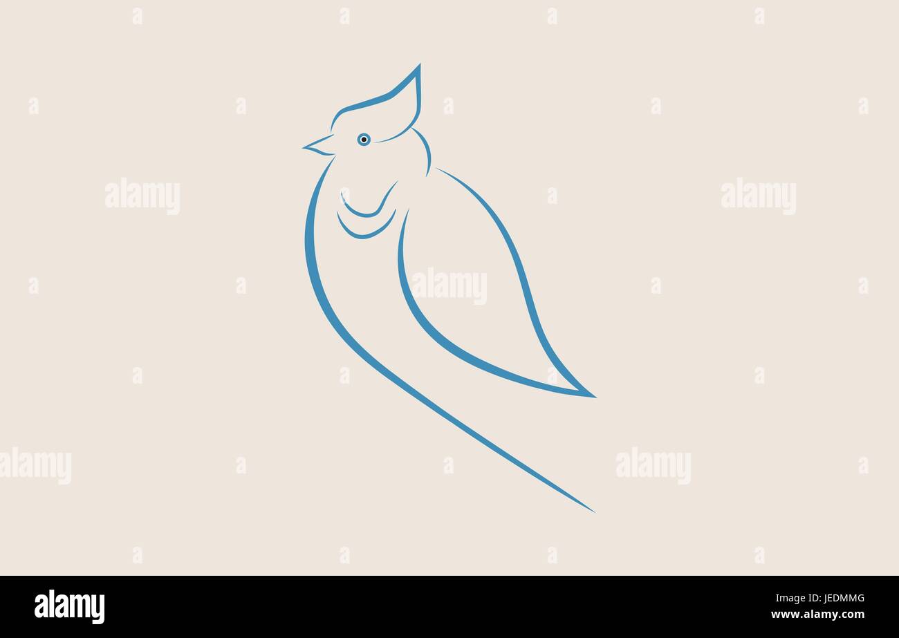 Colorful bird logo Stock Vector Images - Alamy