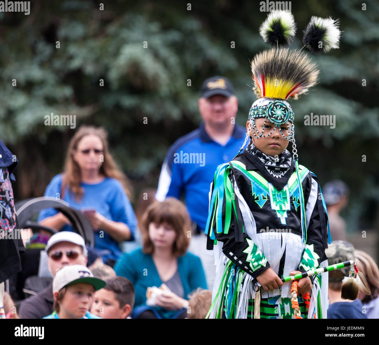 Members of Canada's First Nations communities celebrate and dance ...