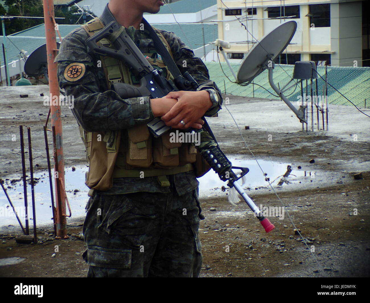 Marawi City, Philippines. 22nd June, 2017. After almost a month since ...