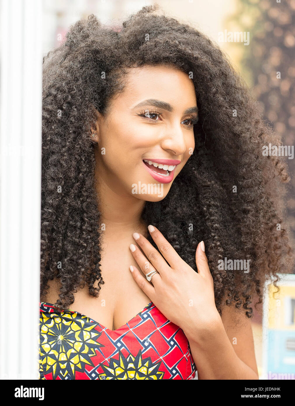 Black model hi-res stock photography and images - Alamy