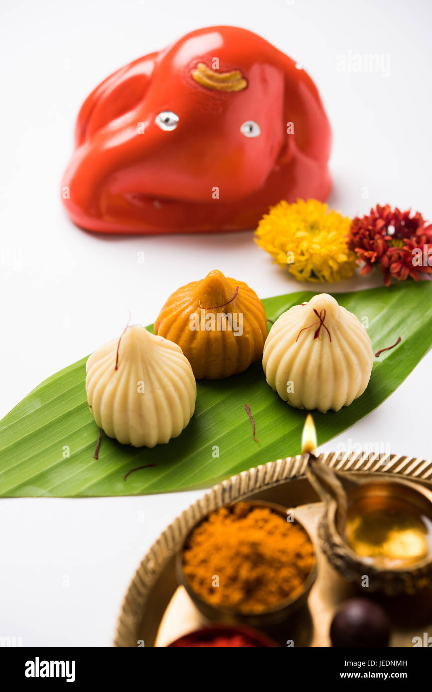 A modak is an Indian sweet dumpling popular in many parts of India. It ...