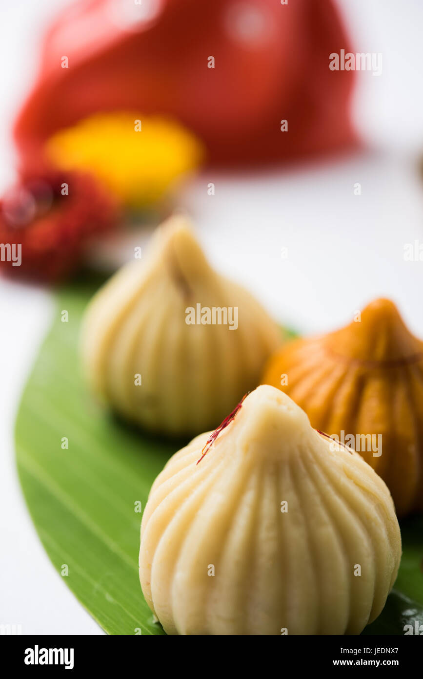 A modak is an Indian sweet dumpling popular in many parts of India. It ...