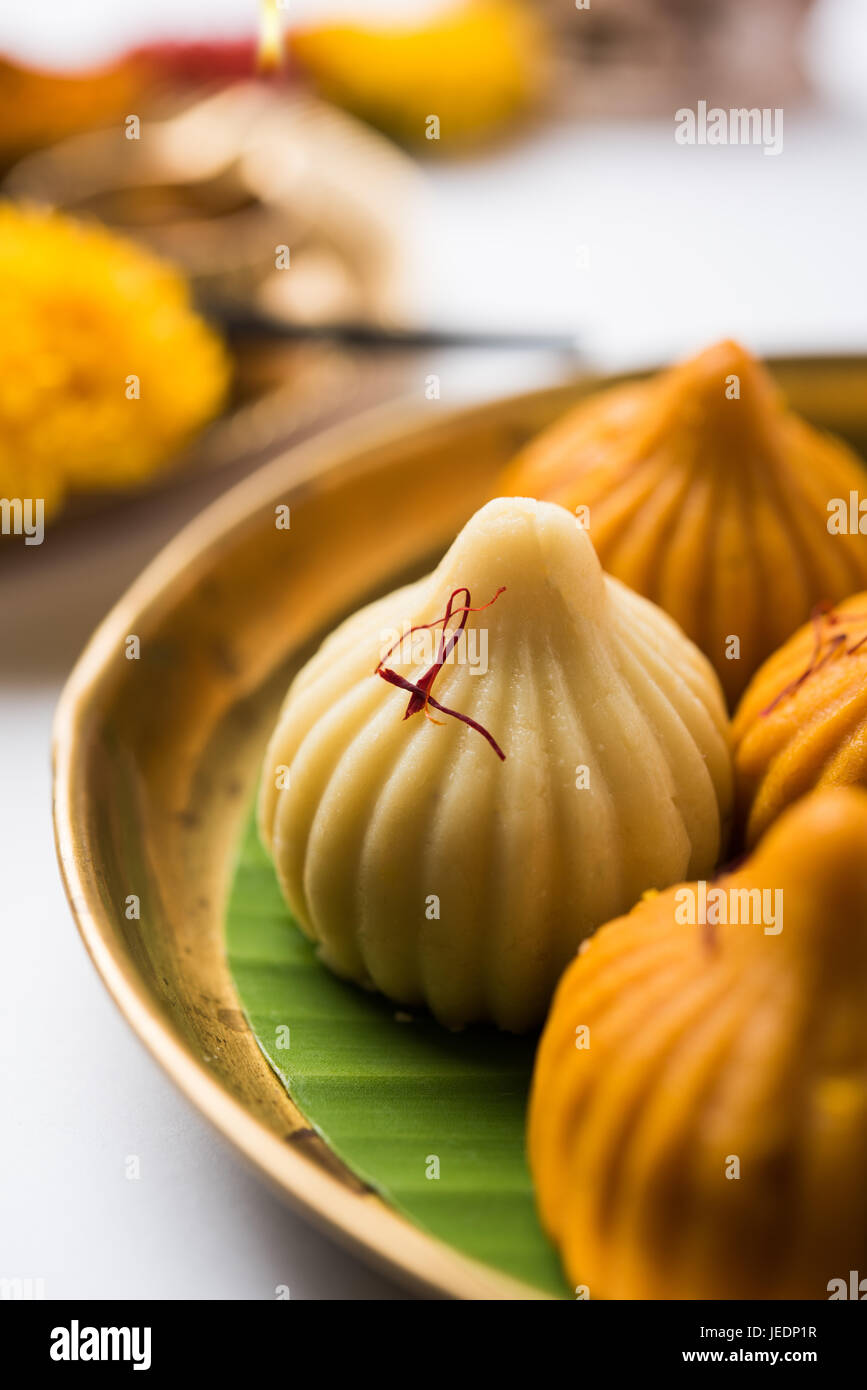 A modak is an Indian sweet dumpling popular in many parts of India. It ...