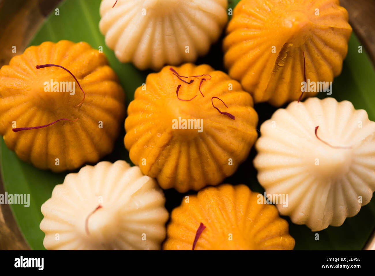 A modak is an Indian sweet dumpling popular in India. It is called ...