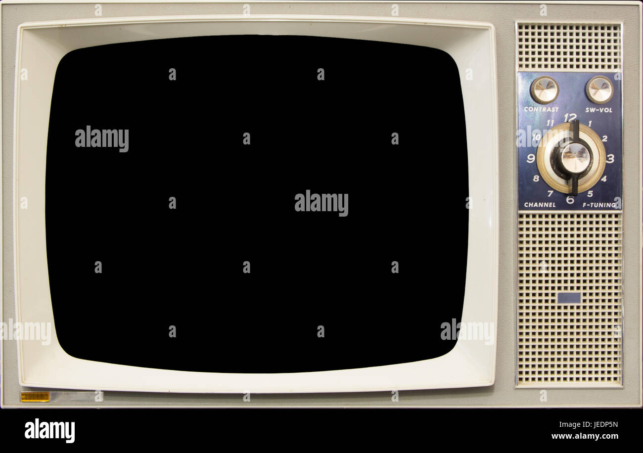 Old fashion TV frame just fill it in Stock Photo - Alamy