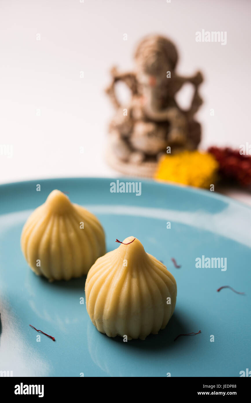 A modak is an Indian sweet dumpling popular in many parts of India. It ...