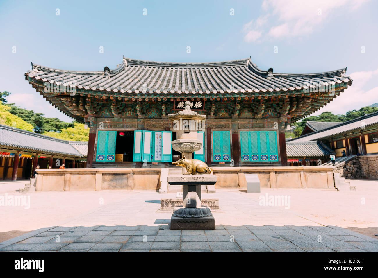 South Korea, Gyeongju, Bulguksa Temple Stock Photo - Alamy