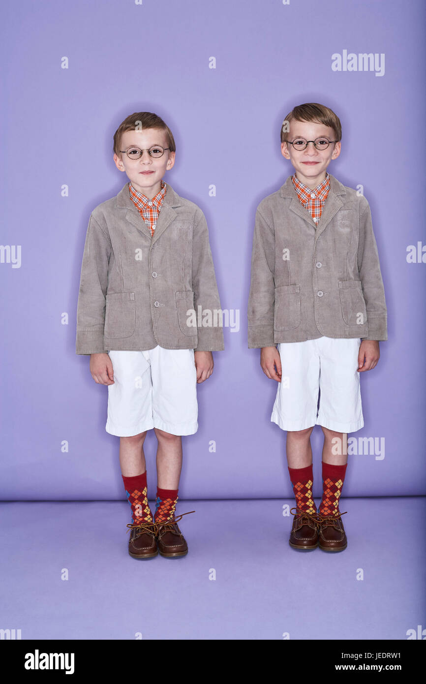 Twin brothers old hi-res stock photography and images - Alamy