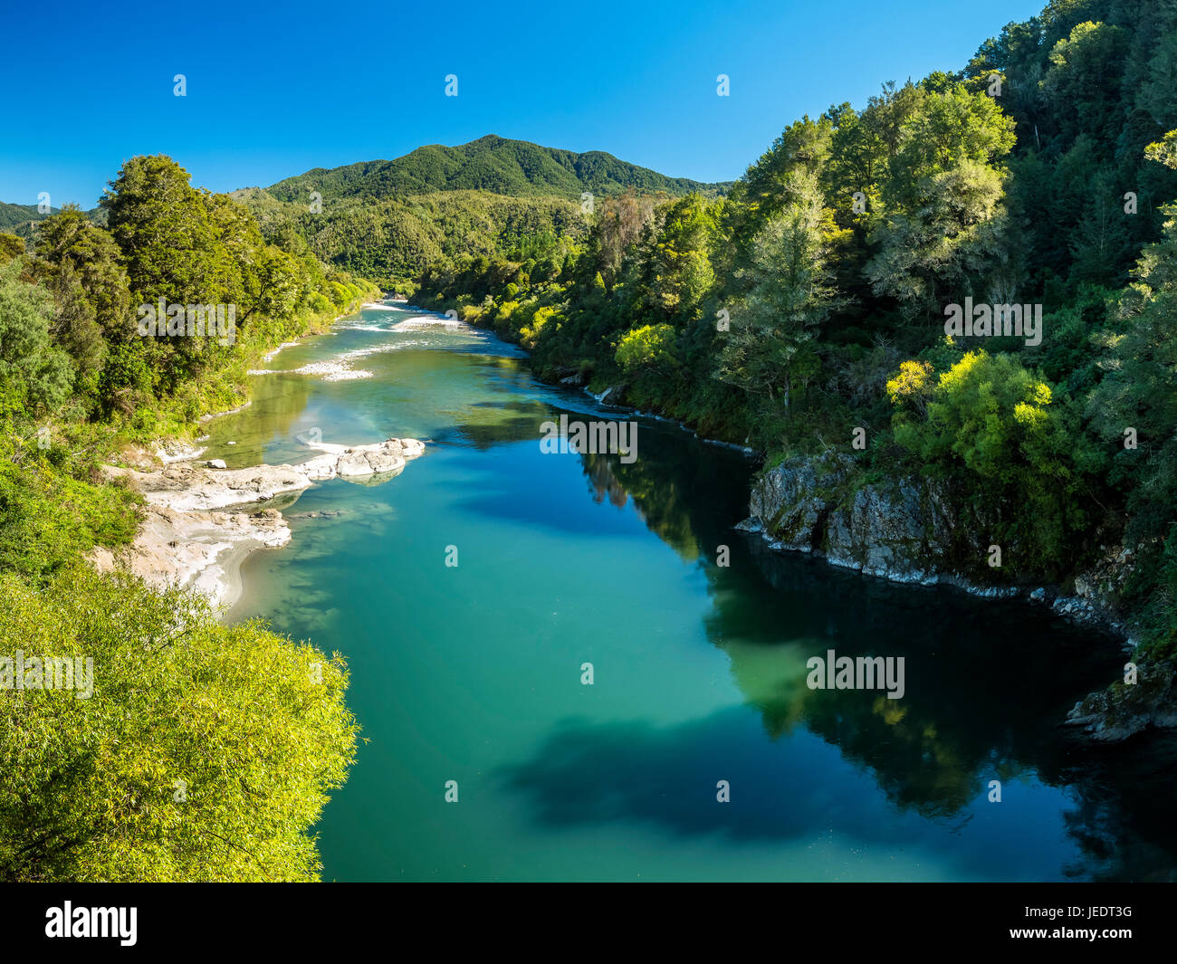 New Zealand, South Island, Buller River, Buller Gorge Stock Photo - Alamy