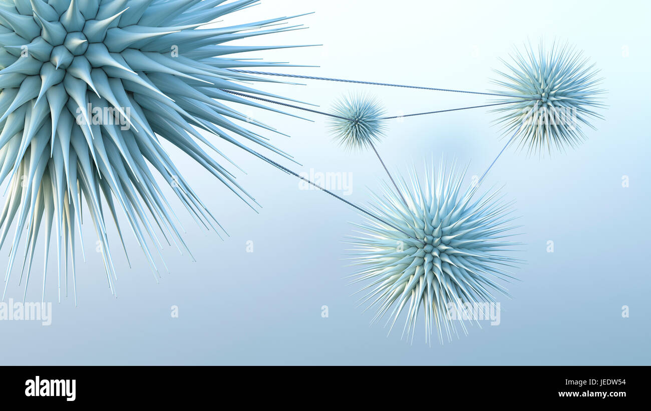 Spiky shape hi-res stock photography and images - Alamy