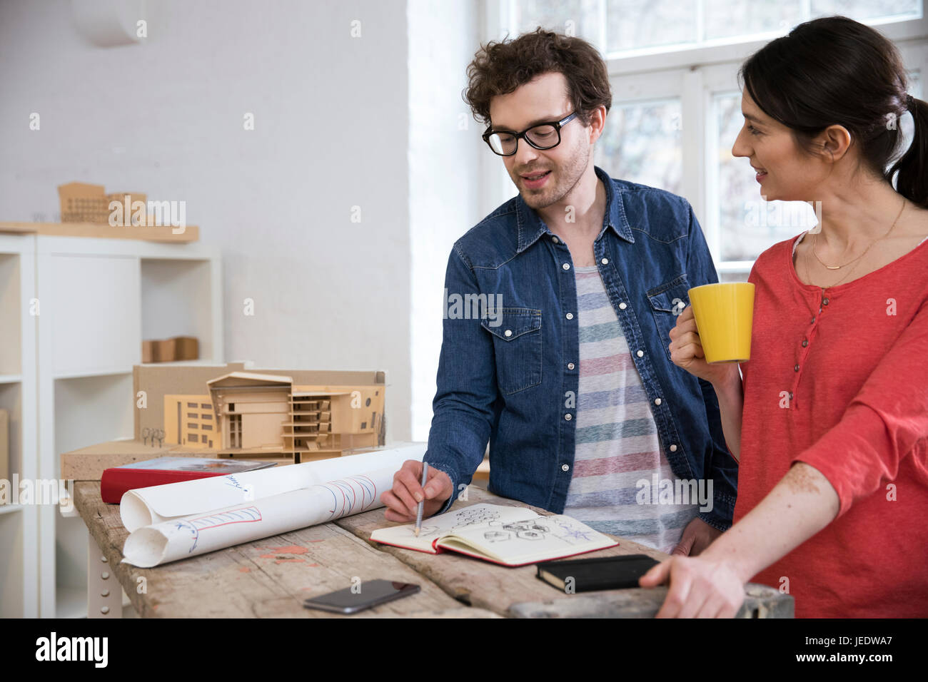 Coworker draft hi-res stock photography and images - Alamy