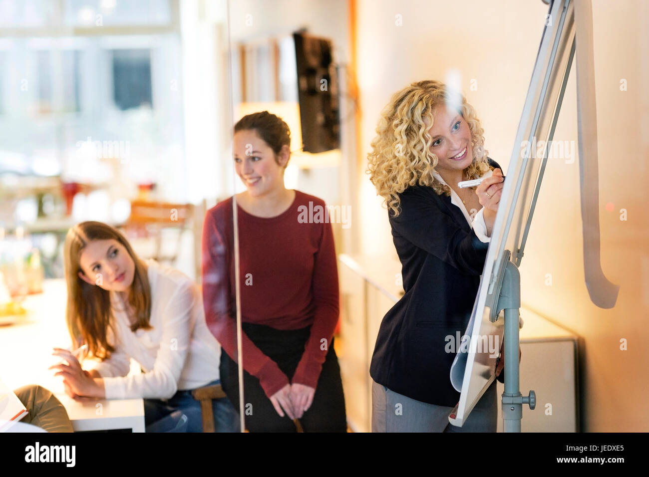 Business people attending a workshop in the office Stock Photo - Alamy