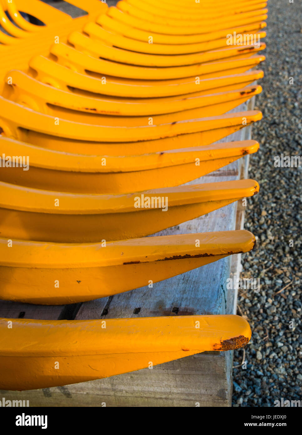 Steel teeth hi-res stock photography and images - Alamy