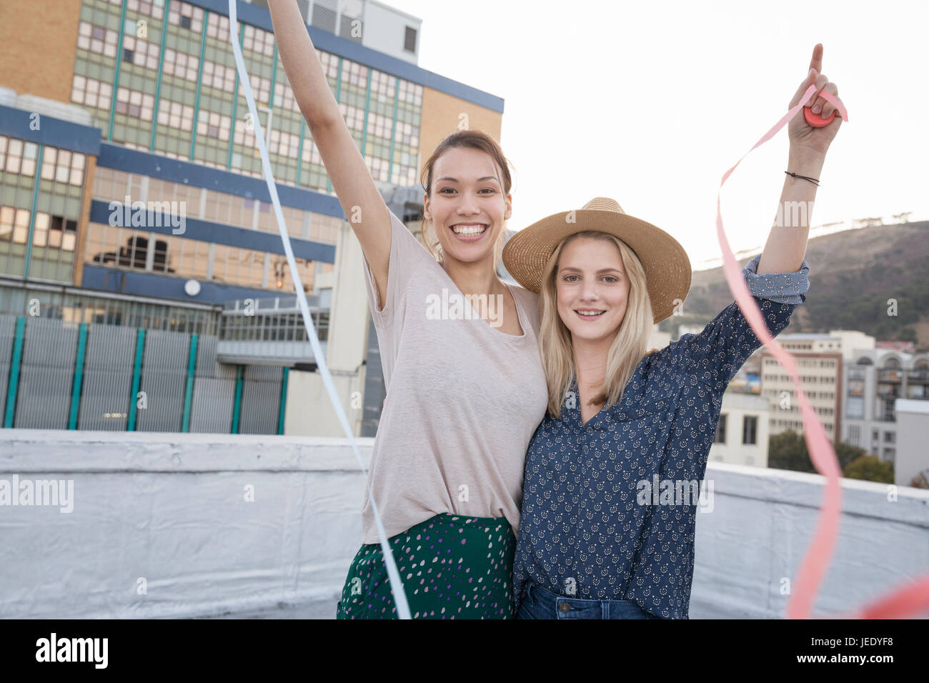 Rooftop encounter hi-res stock photography and images - Alamy