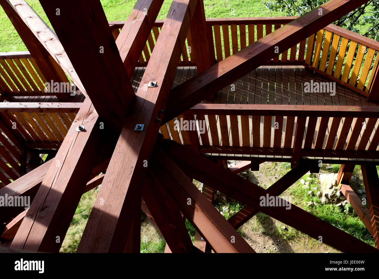 Wooden Lookout Tower High Resolution Stock Photography and Images - Alamy