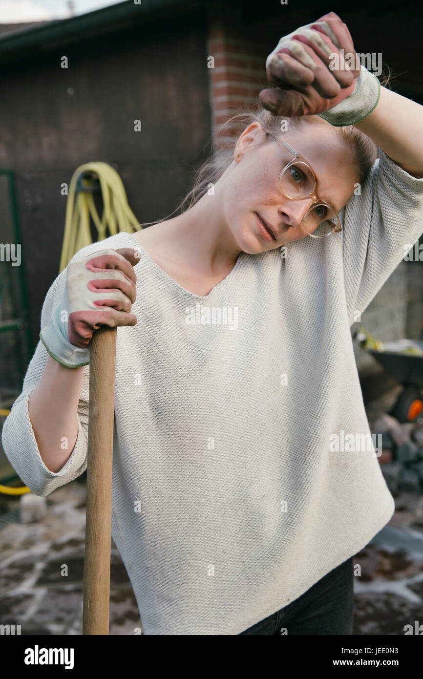 Rake for the garden hi-res stock photography and images - Alamy