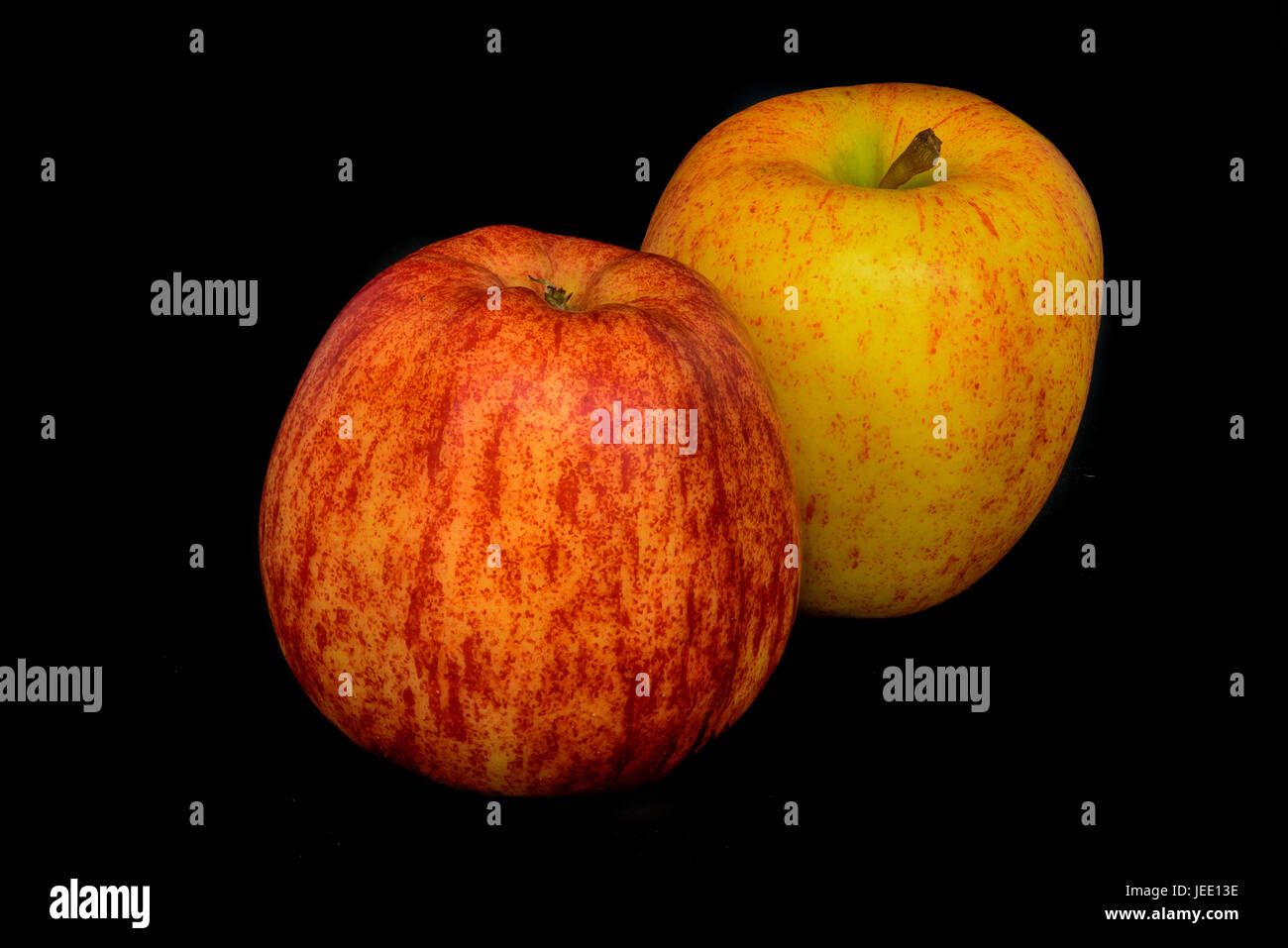 Two tone apple hi-res stock photography and images - Alamy