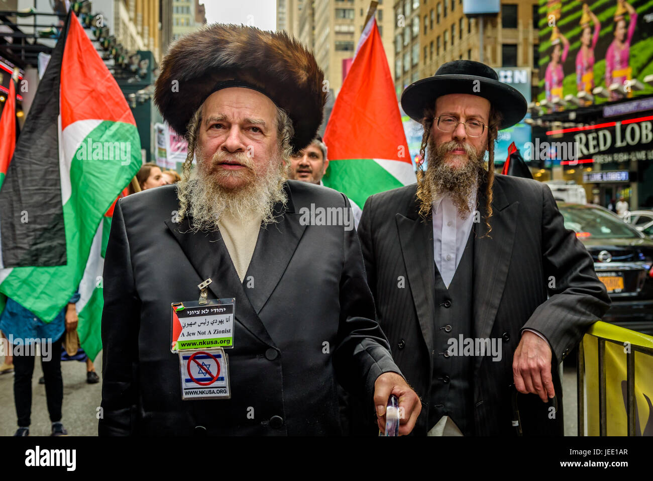 New York, United States. 23rd June, 2017. International Day of Quds ...