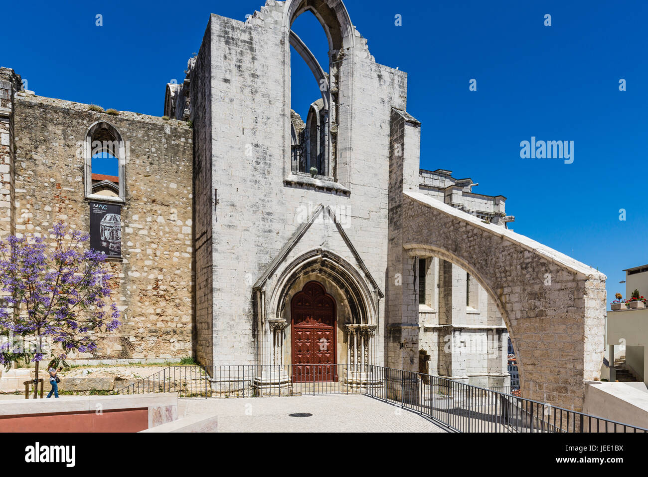 Portugal medieval convent was ruined during sequence 1755 lisbon ...