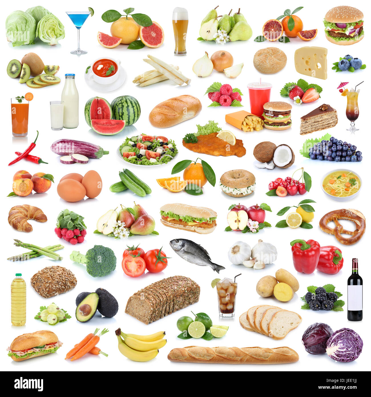 Food collection healthy eating fruits and vegetables fruit drinks ...