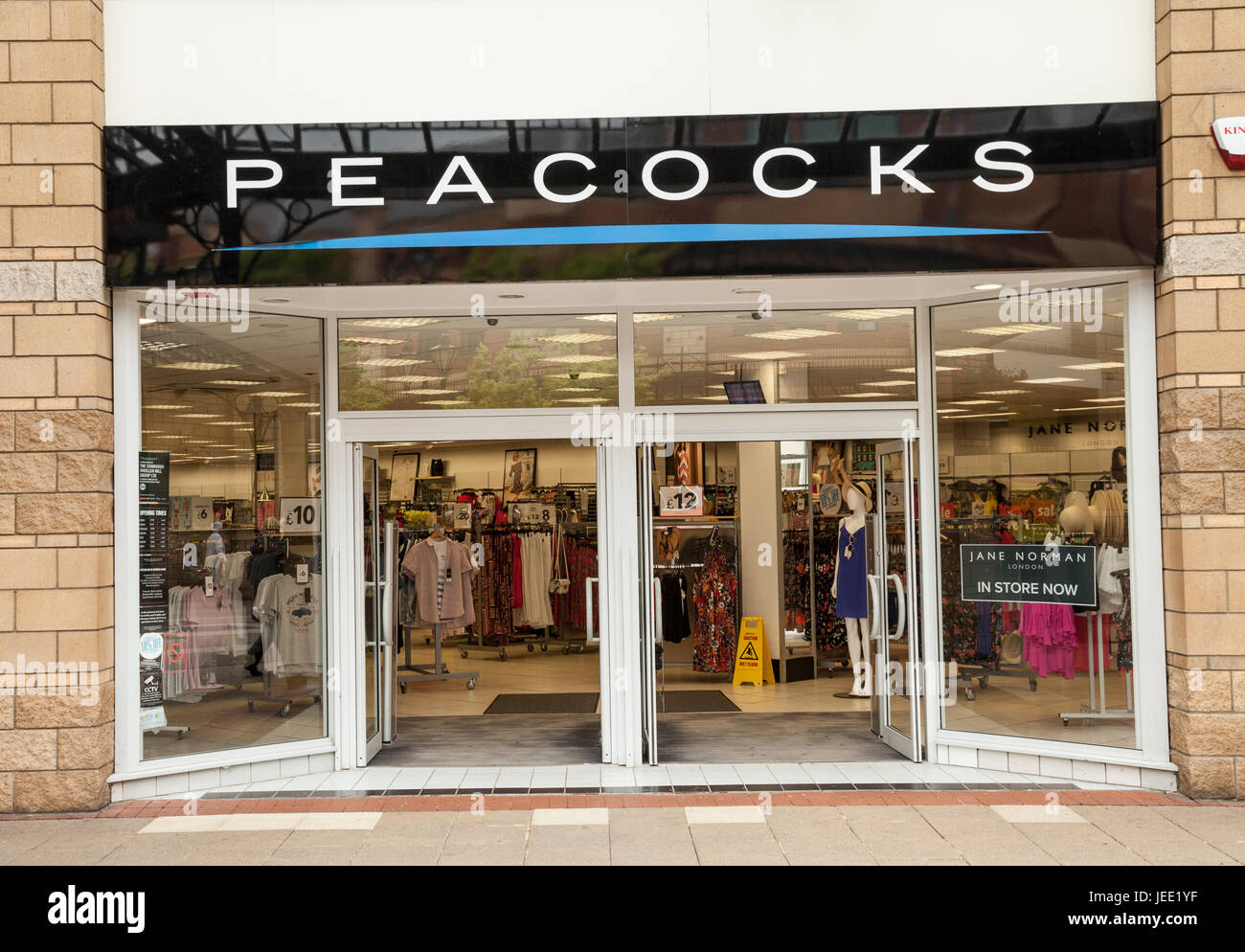 Peacocks shop in Middlesbrough,England,UK Stock Photo - Alamy