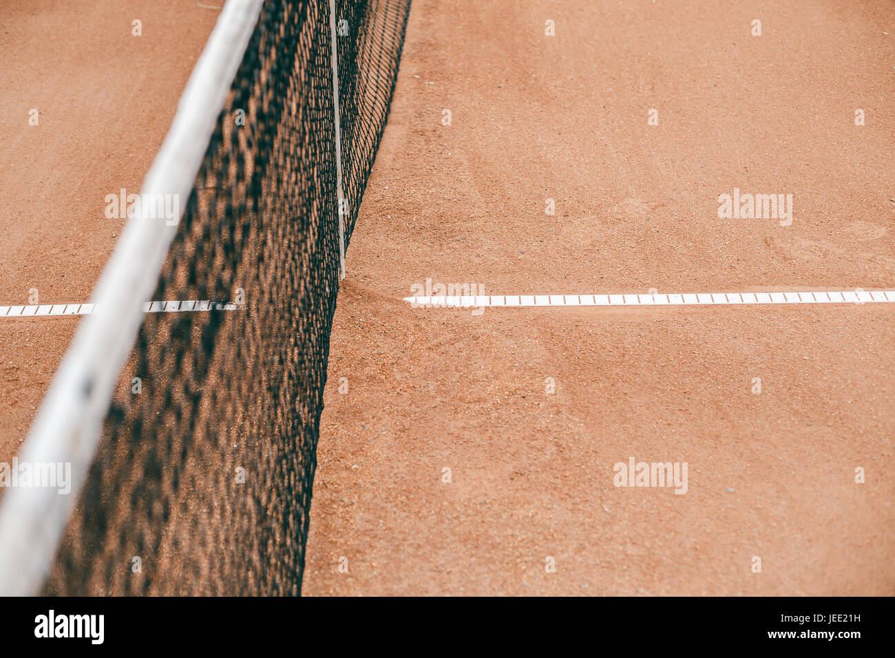 Tennis court with a grid for professional games Stock Photo - Alamy