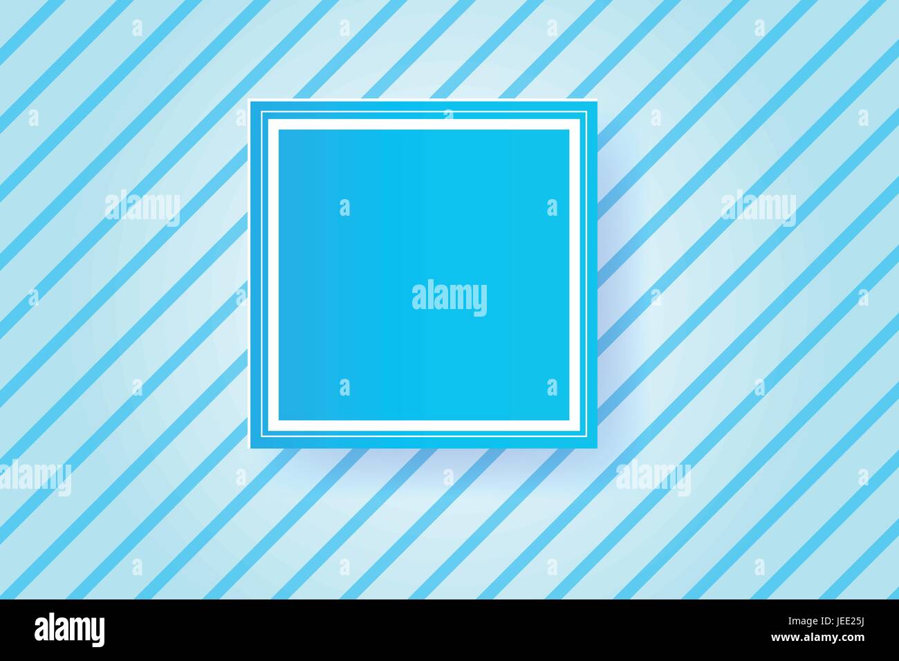 frame blue line background.paper cut style,vector Stock Vector Image ...