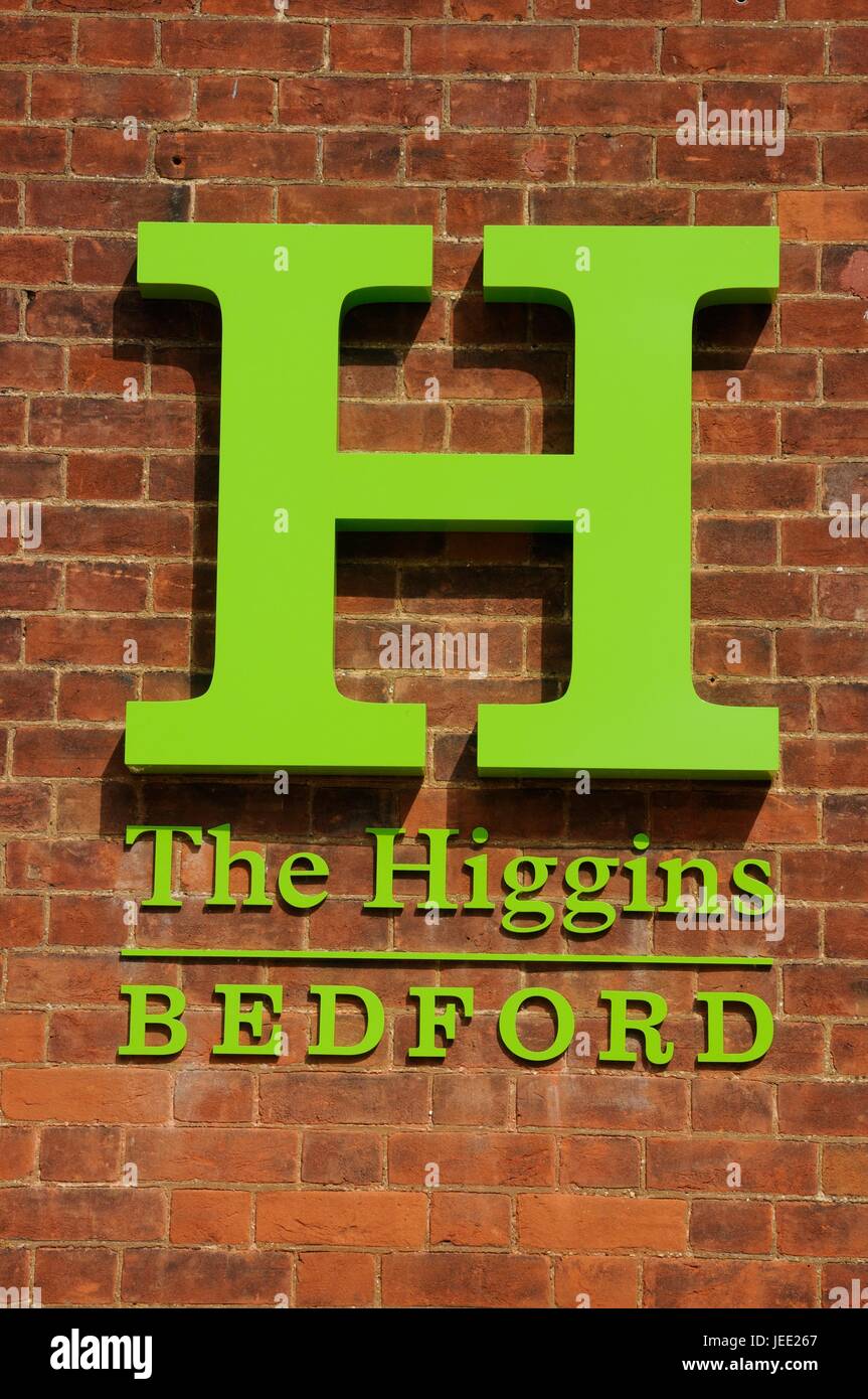 The Higgins, Bedford, Bedfordshire Stock Photo - Alamy