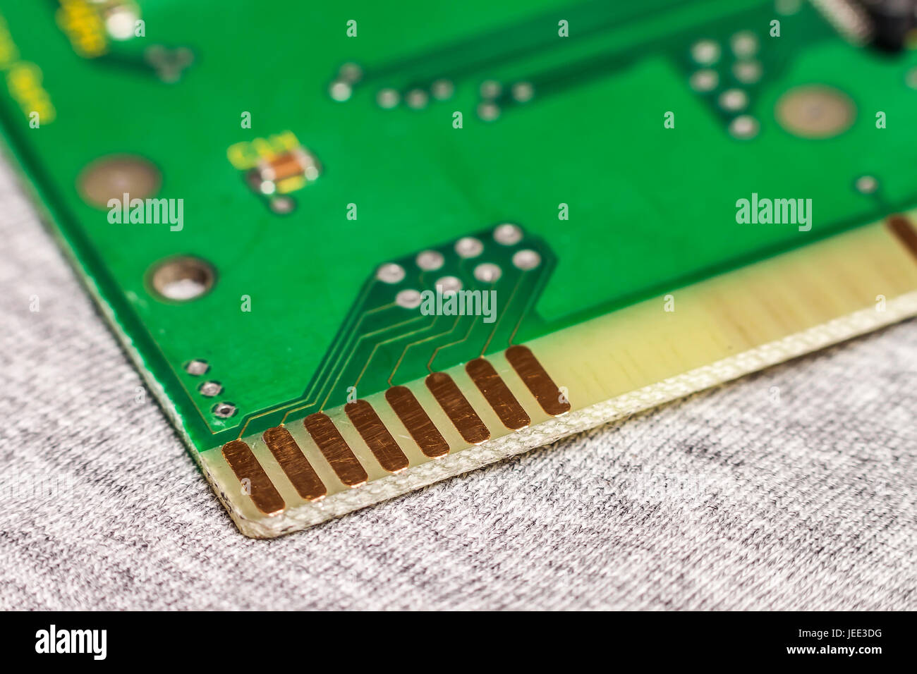 Circuit board. Electronic computer hardware technology. Motherboard ...