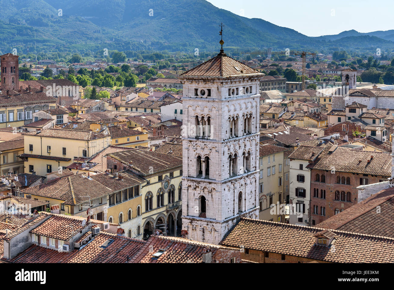 Lucca italy bell tower hi-res stock photography and images - Alamy