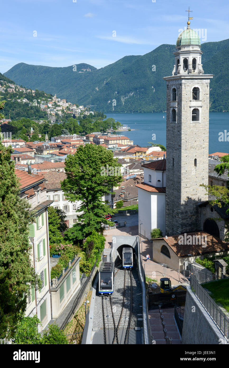 Lugano Funicular High Resolution Stock Photography and Images - Alamy