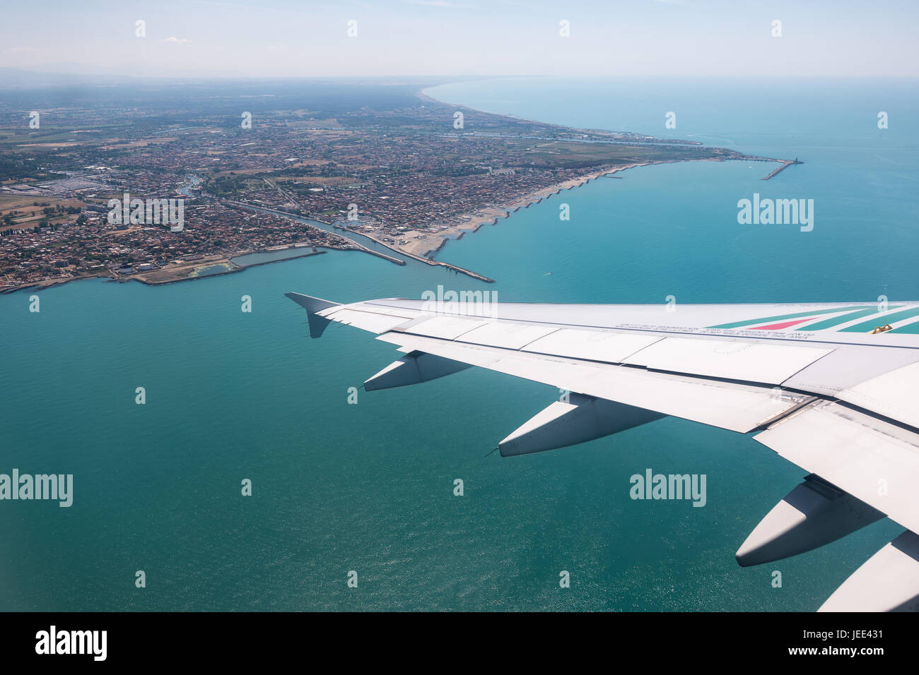 Aerial photos from jet plane flying from Rome, Italy, to Beirut ...