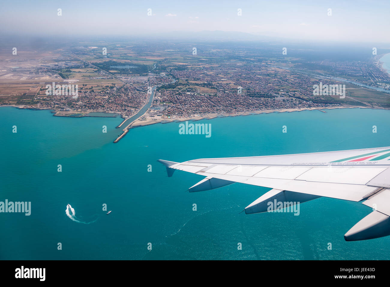 Aerial photos from jet plane flying from Rome, Italy, to Beirut ...