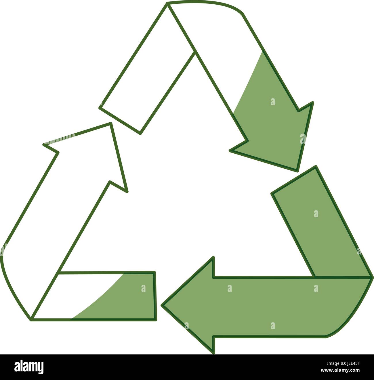 isolated recycle emblem Stock Vector Image & Art - Alamy