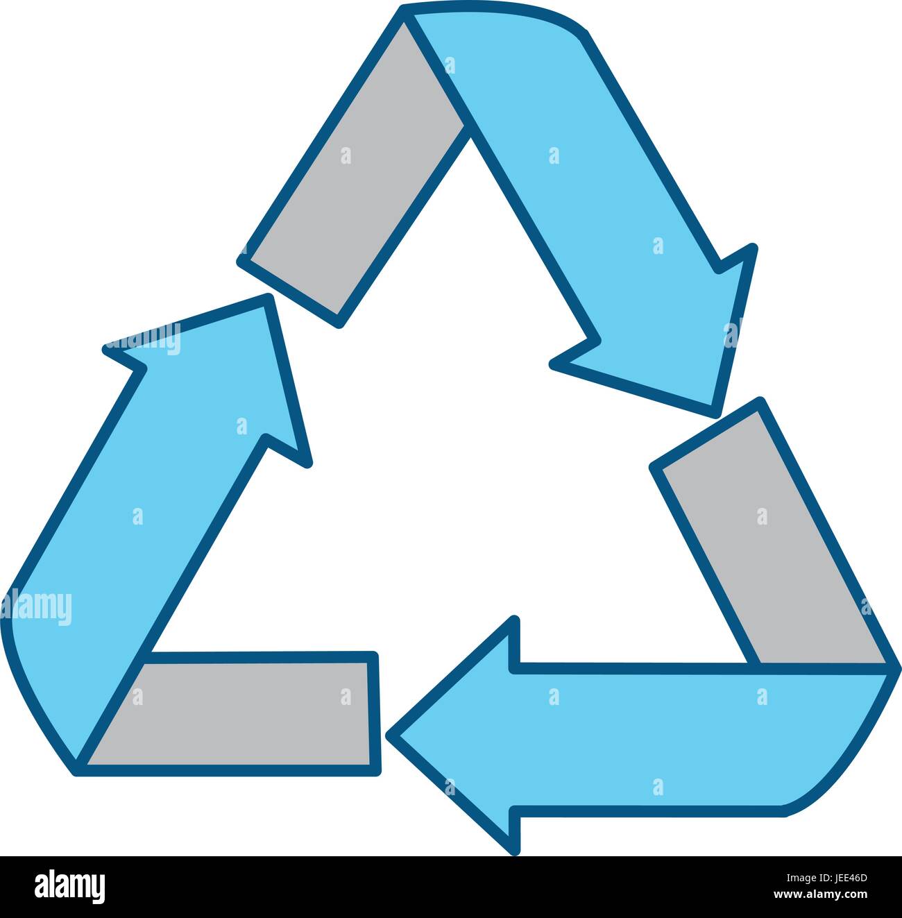 isolated recycle emblem Stock Vector Image & Art - Alamy