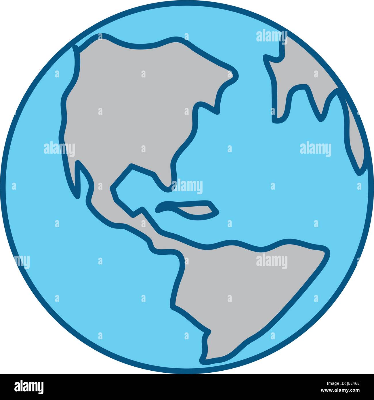 isolated earth planet Stock Vector Image & Art - Alamy