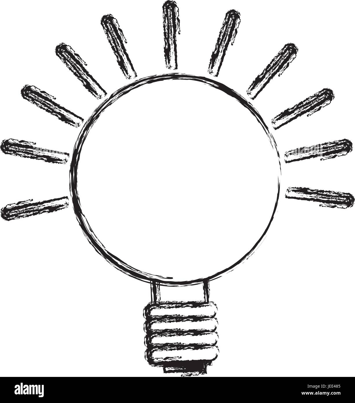 isolated lighting bulb Stock Vector Image & Art - Alamy