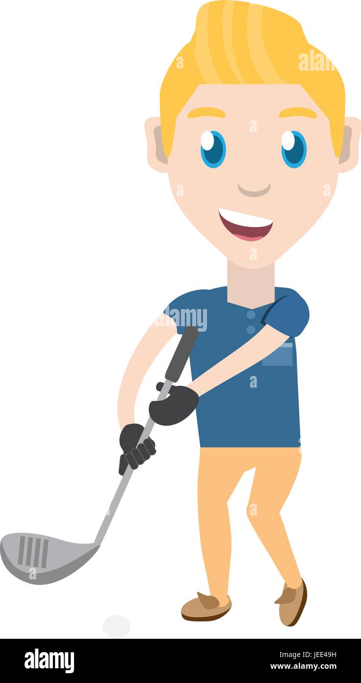 Golf Cartoon High Resolution Stock Photography and Images - Alamy