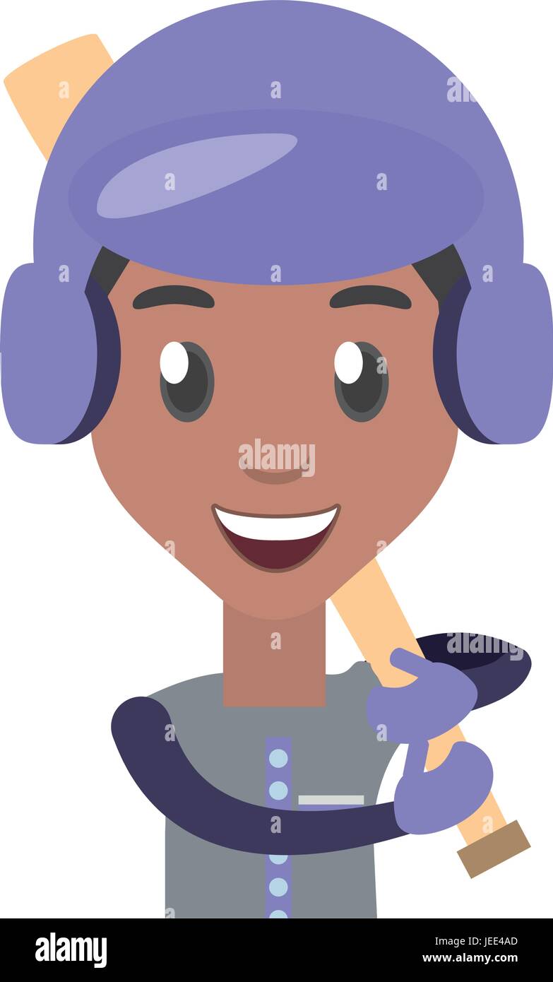 man playing baseball cartoon Stock Vector Image & Art - Alamy