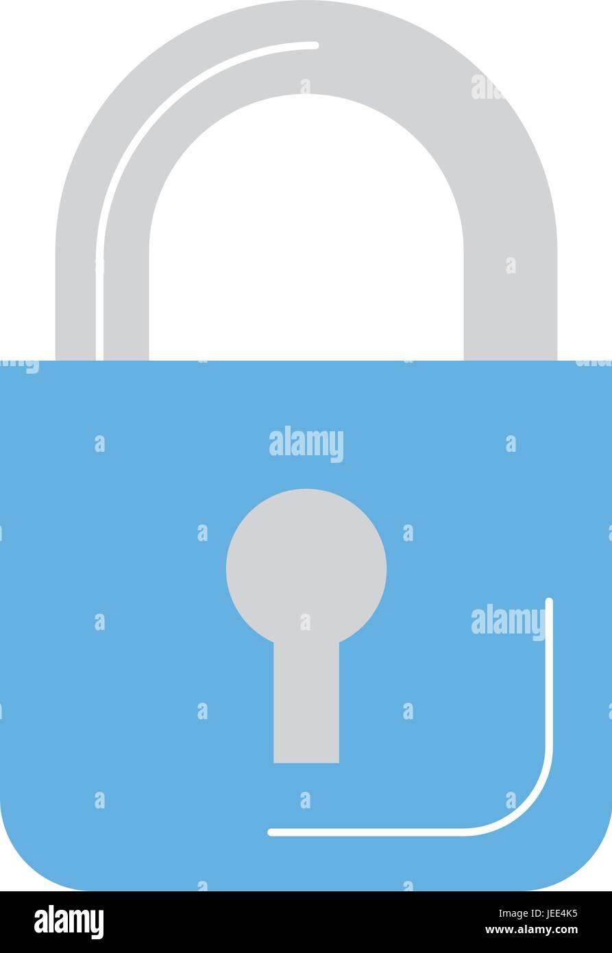 safe secure padlock icon Stock Vector Image & Art - Alamy