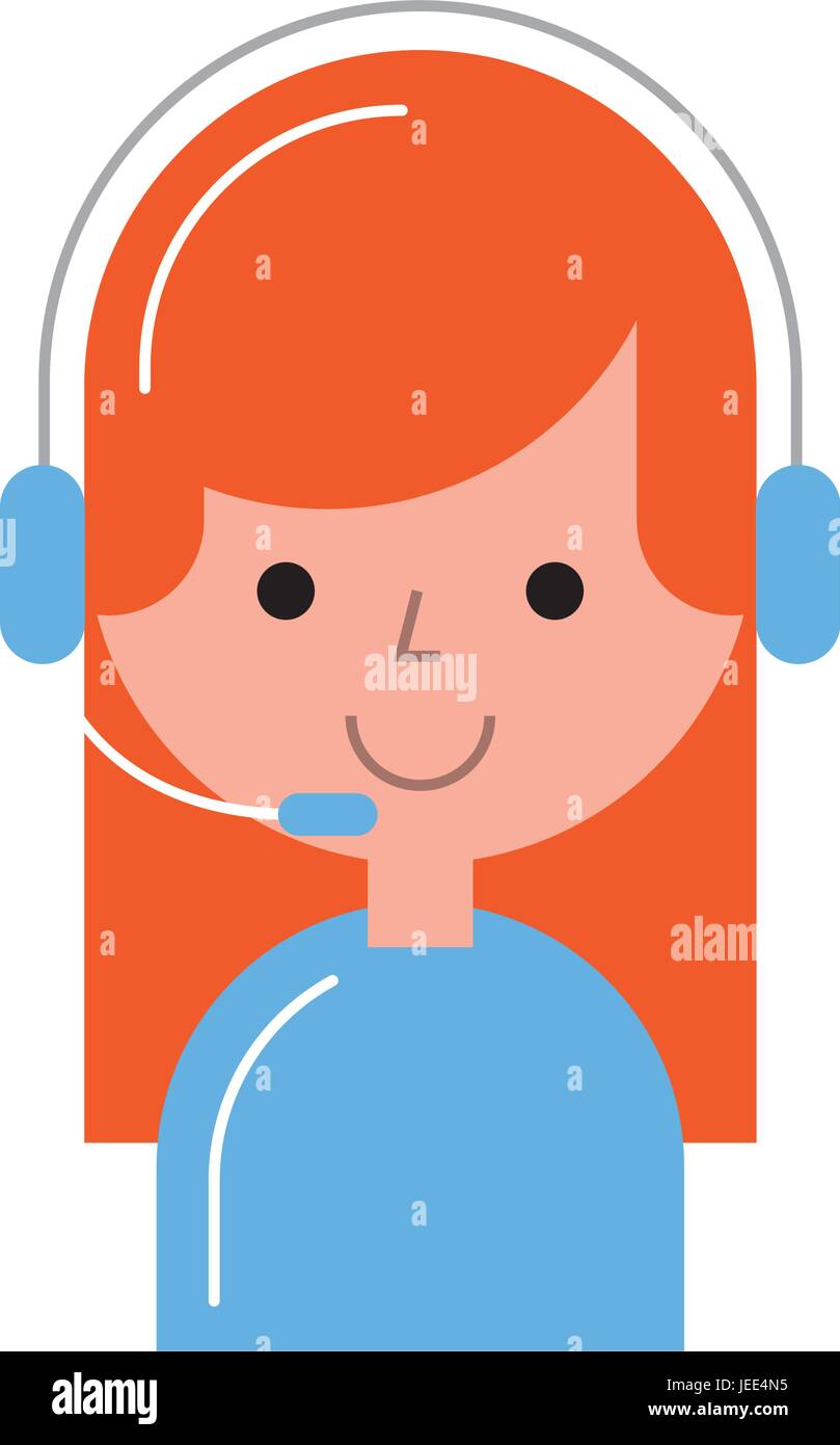 Call center agent avatar hi-res stock photography and images - Alamy