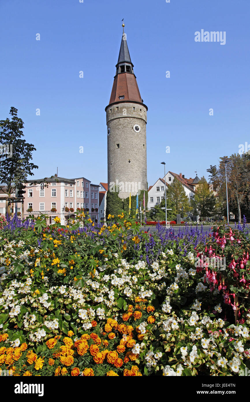 Oblique tower of kitzingen hi-res stock photography and images - Alamy