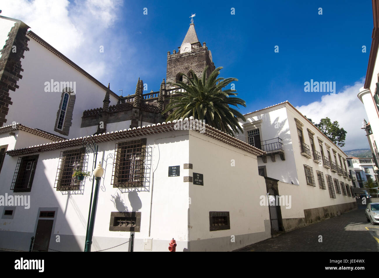 Cathedral Sé, Funchal, Madeira Stock Photo - Alamy