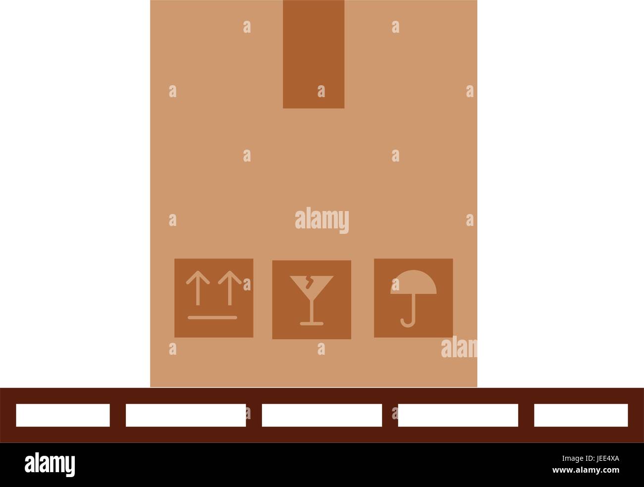 box carton delivery icon Stock Vector Image & Art - Alamy