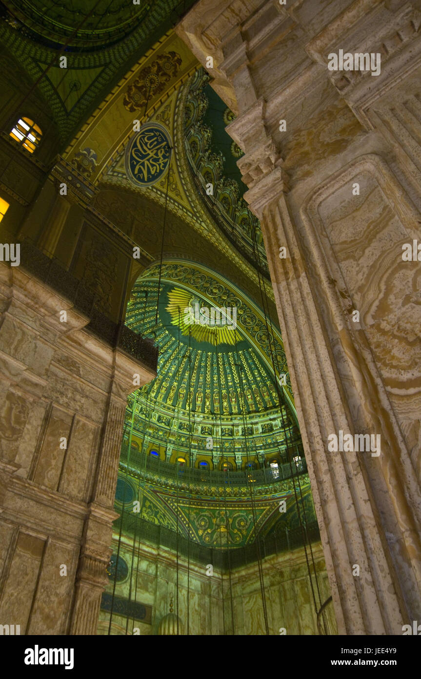 Cairo mosque dome interior hi-res stock photography and images - Alamy