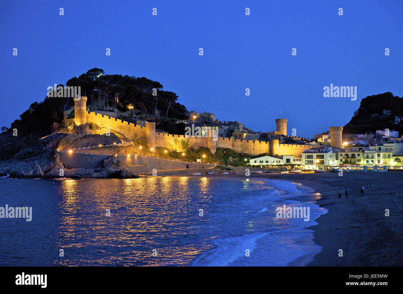 Mediterranean beach night spain hi-res stock photography and images - Alamy