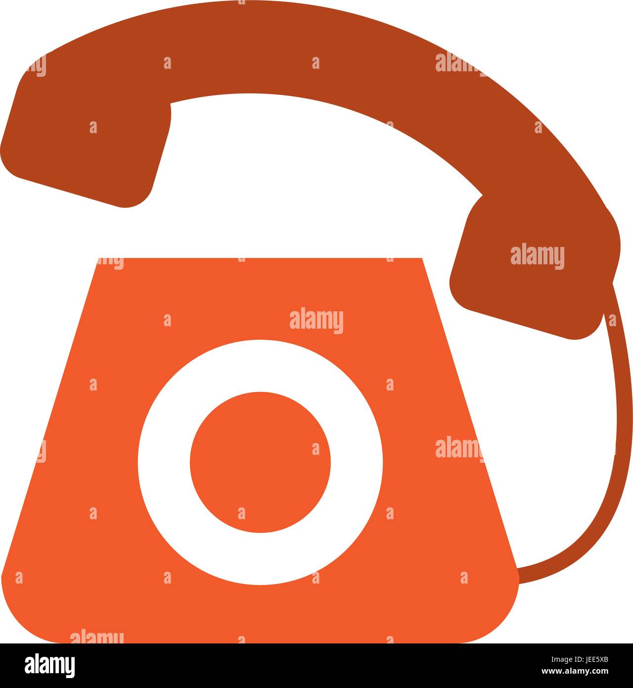 telephone service isolated icon Stock Vector Image & Art - Alamy