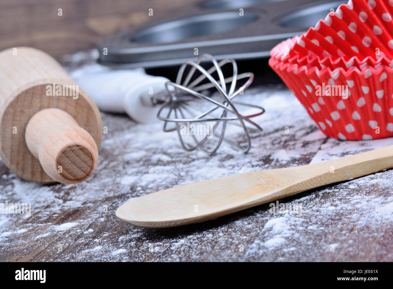 Kitchen pastry concept utensils hi-res stock photography and images - Alamy