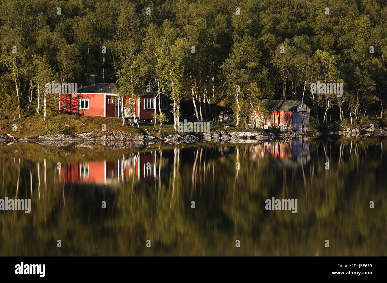 Traditional steelworks in the lake Stock Photo - Alamy